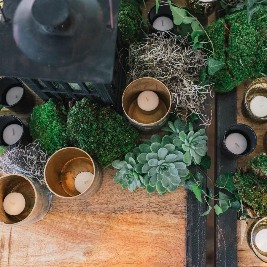 Contracts with impactful floral installations - Lavender Green Flowers